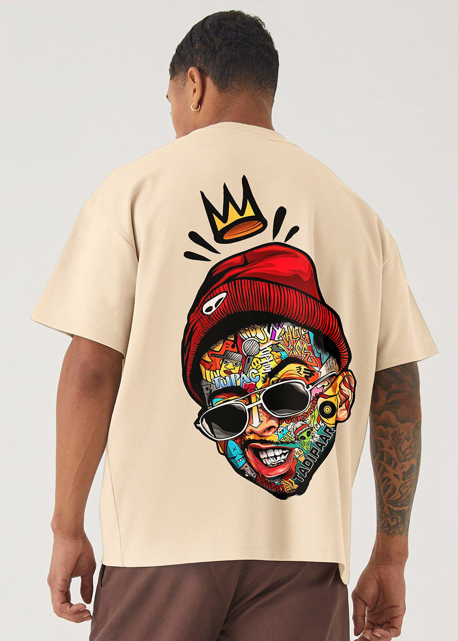 Thug Life Men Oversized T-Shirt – The Ritual Store